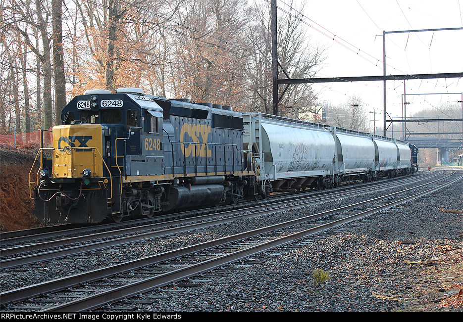 CSX GP40-2 #6248 on C770-04